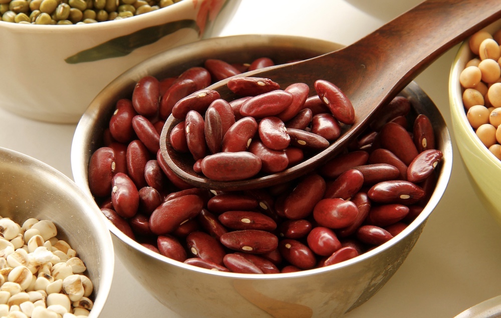 Sałatka z czerwonej fasoli